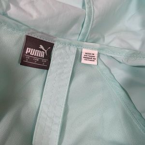 Puma | Jackets & Coats | Puma Lightweight Windbreaker Jacket Hood Full ...